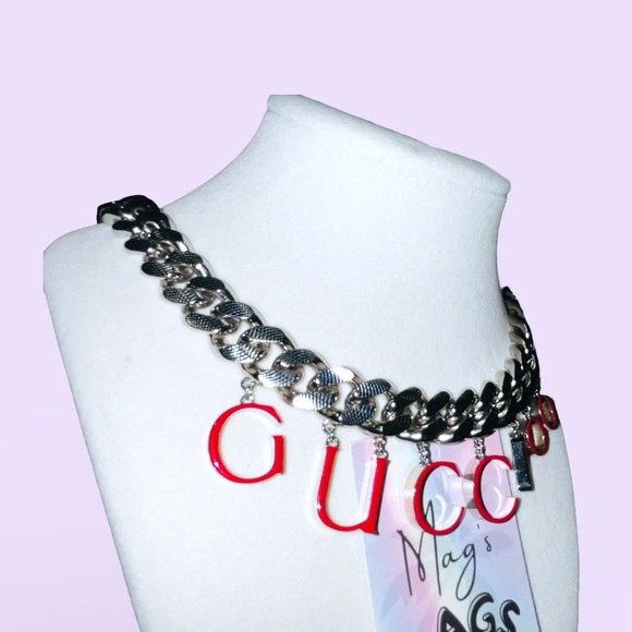 Gucci | Jewelry | Gucci 0 Anniversary Limited Edition Gucci Logo Charms ...